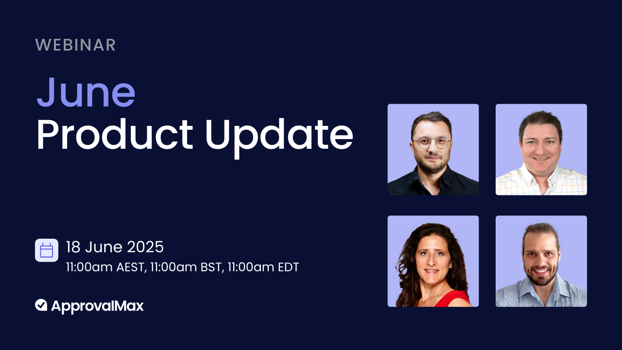Webinars | ApprovalMax