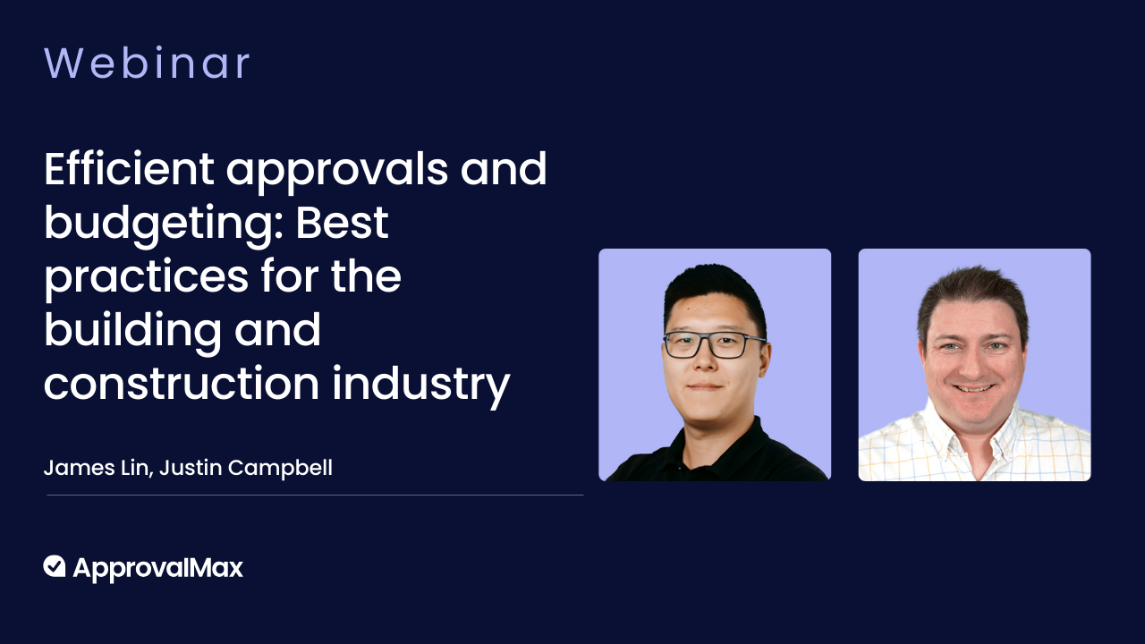 Webinar Recordings | ApprovalMax